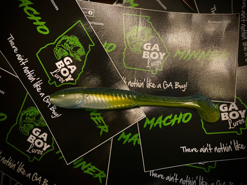2.75” Macho Minner (Sexier Shad) | GA Boy Lures