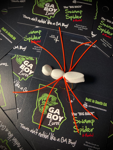 Big Back Swamp Spider (Knoxville Orange) | GA Boy Lures