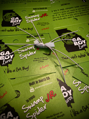Swamp Spider Jr. (Arctic) | GA Boy Lures
