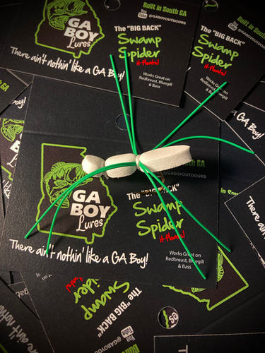 Big Back Swamp Spider (Granny’s Menthol) | GA Boy Lures