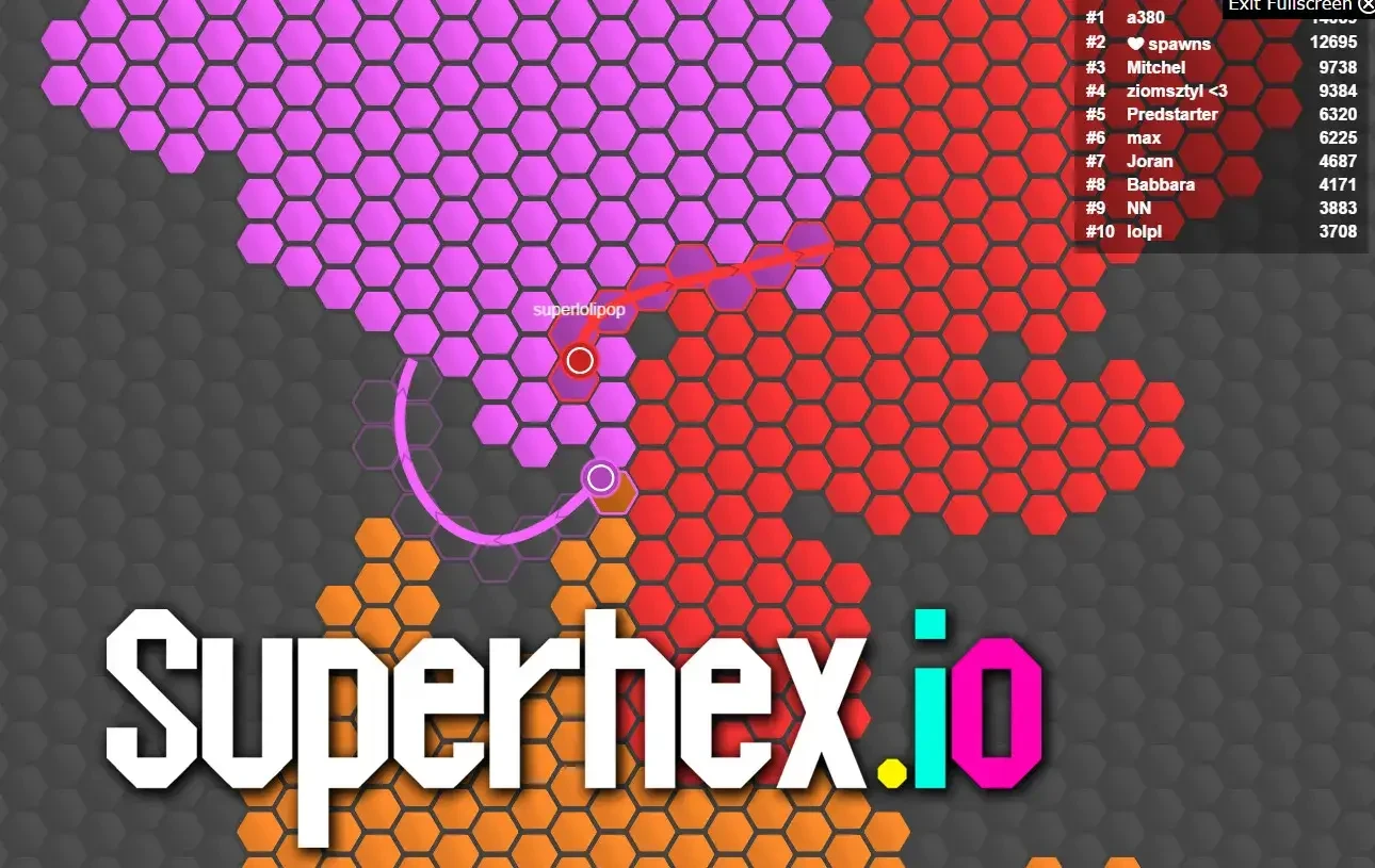 SUPERHEX IO 🕹️ - Play Superhex io on Online IO Games