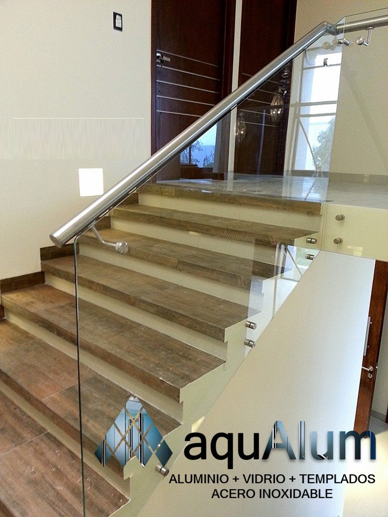 BARANDALES Y PASAMANOS | Guanajuato | Aluminio y vidrio aquAlum