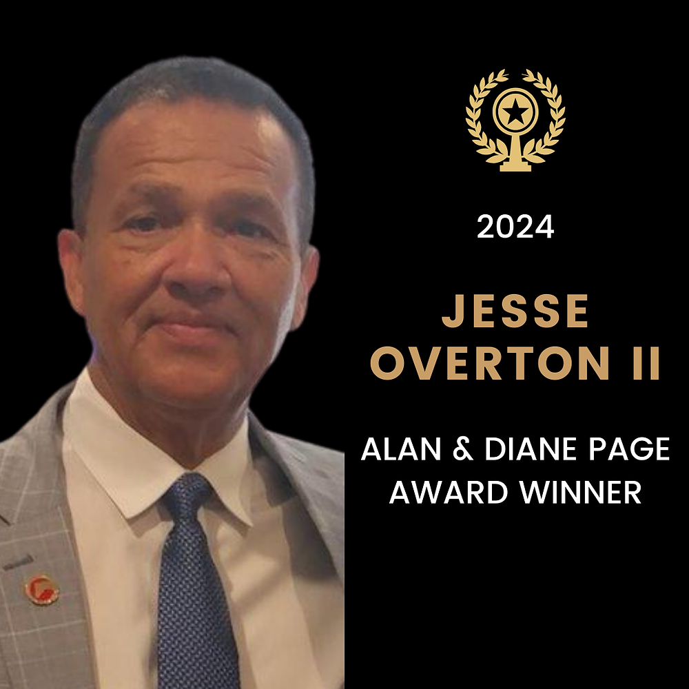Honoring Jesse Overton II: Recipient of the 2024 Alan and Diane Page Award
