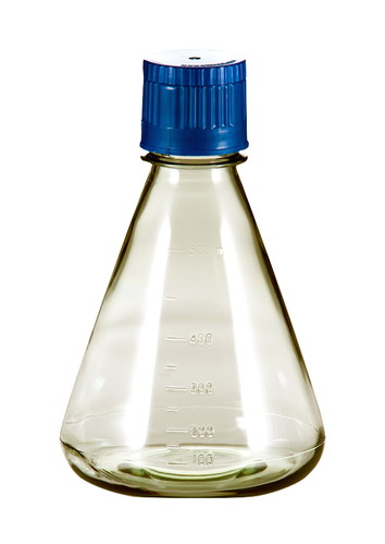 PC Erlenmeyer Flask, 500ml, Flat base, sterile | EPICA, S.L.