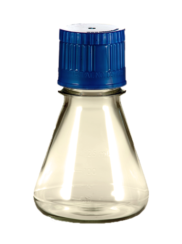 PC Erlenmeyer Flask, 125ml, Flat base, sterile | EPICA, S.L.
