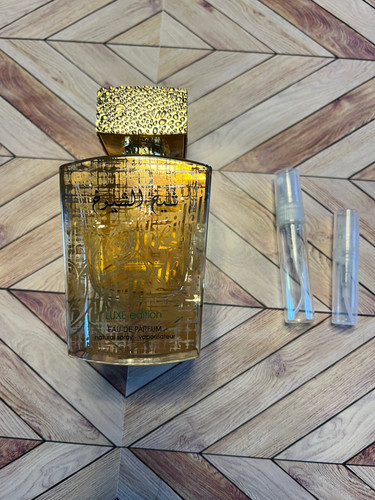 Decant of Sheikh al Shuyukh Luxe Edition by Lattafa - Arab Perfume ...
