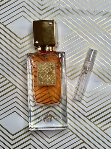Decant of Ana Abiyedh Poudree by Lattafa - Arab Perfume ...