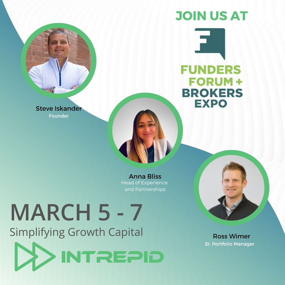 Funders Forum & Broker Expo | Funder Intel