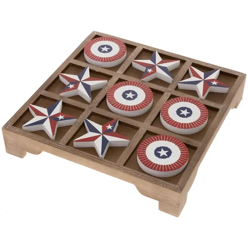Tabletop Patriotic Tic Tac Toe Game | We The People