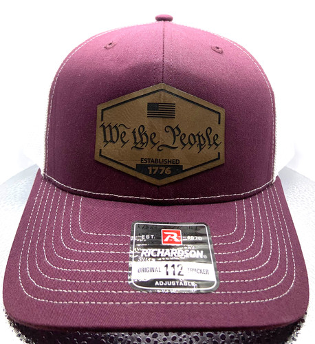 WE THE PEOPLE Leather Patch Richardson 112 Hat | We The People