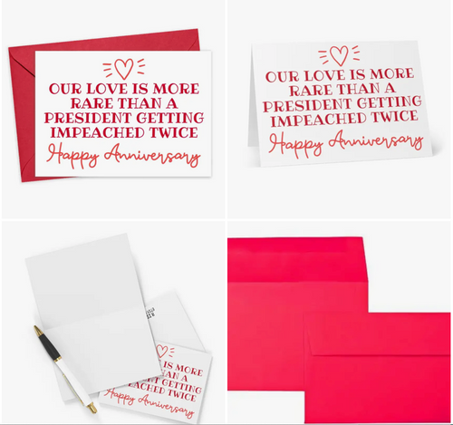 Donald Trump Funny Anniversary Card | We The People