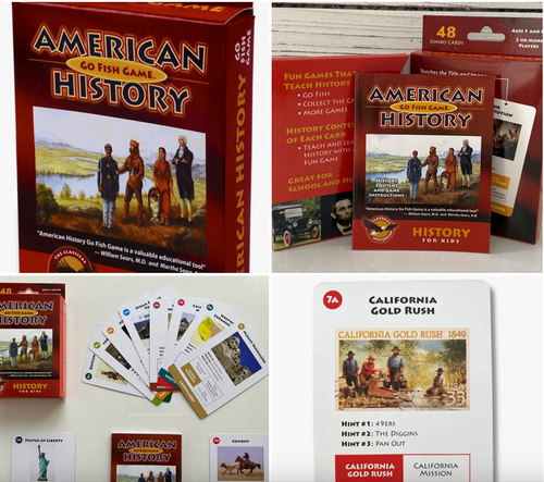 American History Go Fish | We The People