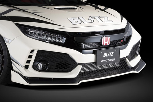 BLITZ FRONT BUMPER SPOILER: CIVIC TYPE R FK8 (FRP) | speedzonemotorsports
