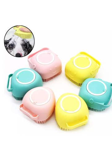 Portable Silicone Rubber Pet Shower Brush Tools (Shipped ...