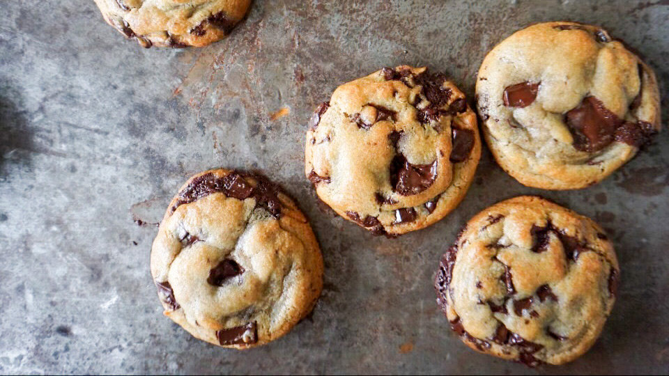 Plain Ole Chocolate Chip Bakery Cookie Bagged & Bow | Artisan & Vine Market