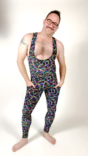 Cosmic Pride Side Pockets Muscle Singlet | cut2medesigns