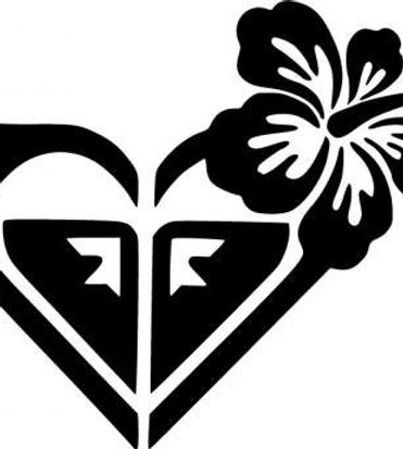 roxy logo flower