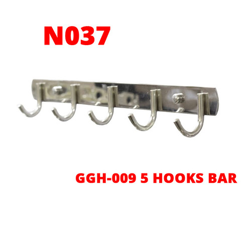 5 Hooks Bar | Hardware Homes