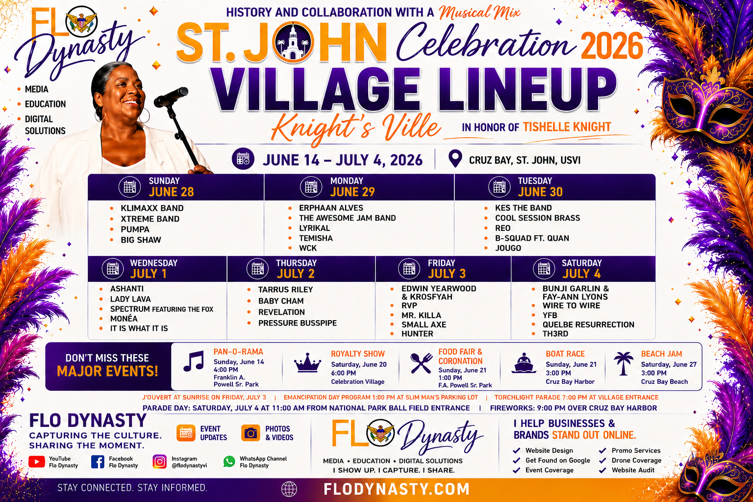 St. John Carnival 2026 Schedule, Village Lineup & Celebration Guide ...