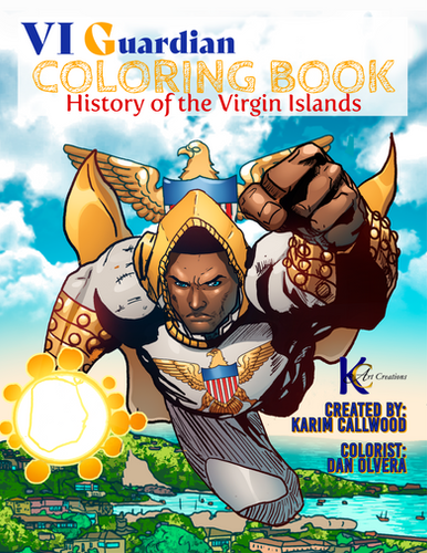 VI Guardian Coloring Book - History of the Virgin Islands | KC Art ...
