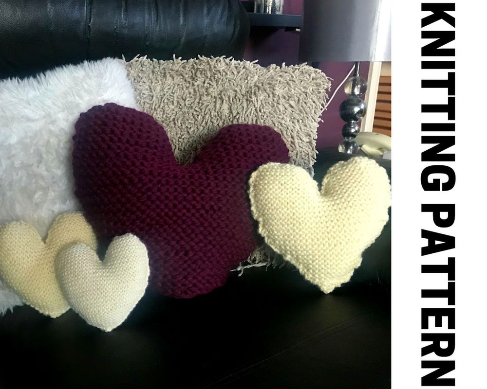 Free Heart Knitting Pattern