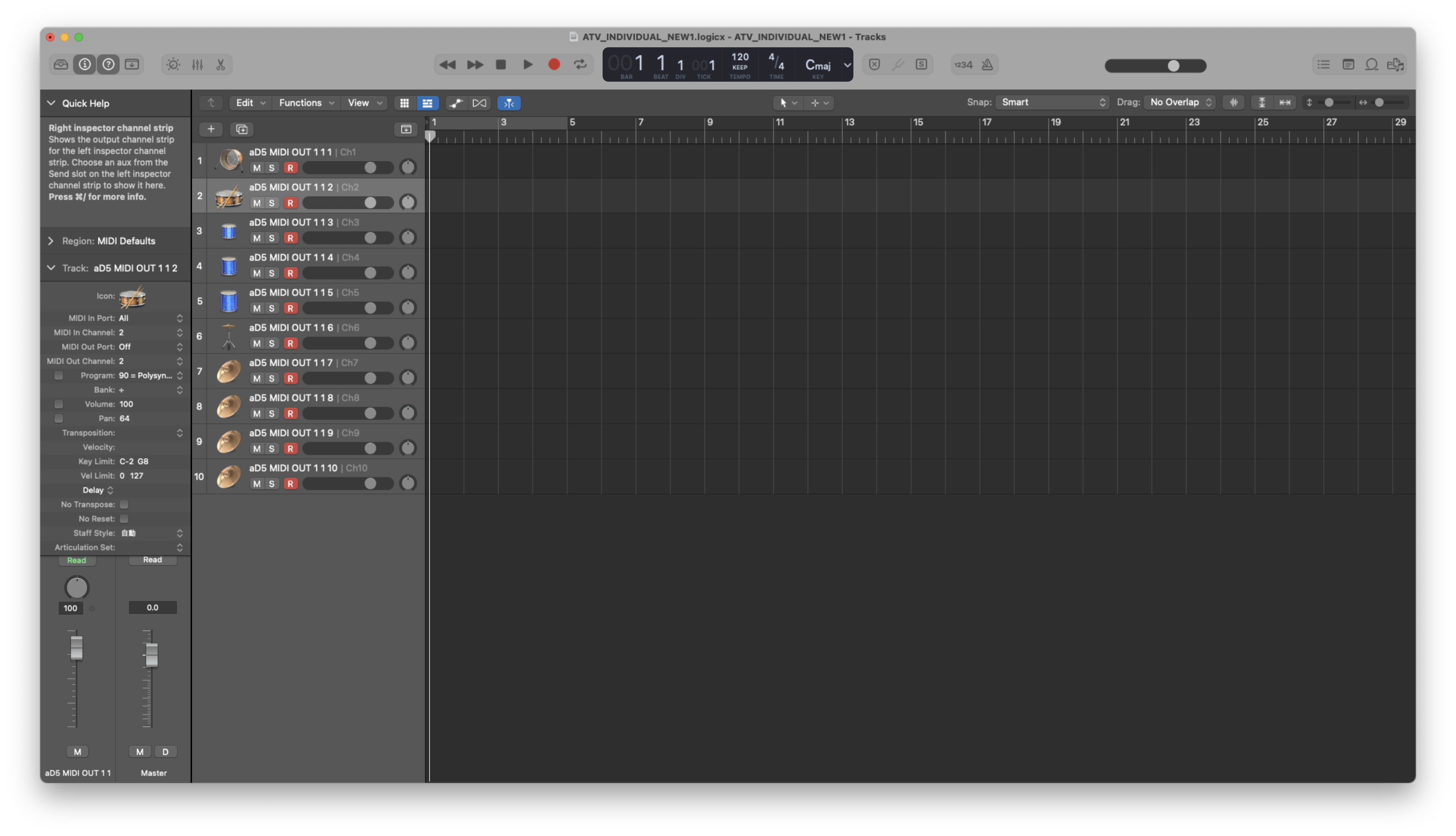 Logic Pro MIDI Setup
