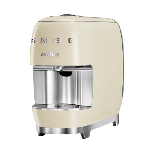 Smeg x Lavazza Coffee Pod Machine - Cream | NeutraKitchen