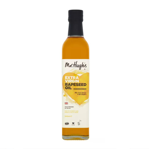 Mr. Hugh's Extra Virgin Rapeseed Oil 0.5L | NeutraKitchen