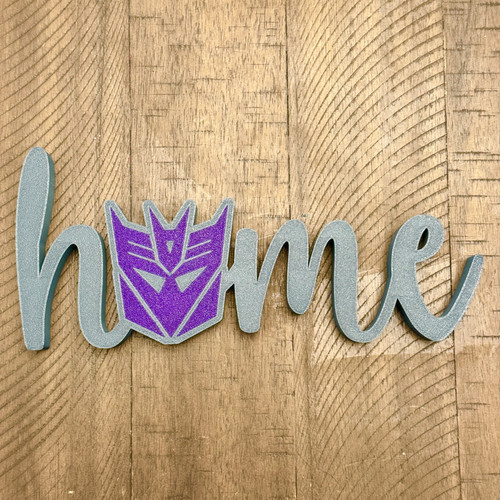 Copy of Transformer - Decepticons Home Signs - 3D Printed | Colorado ...