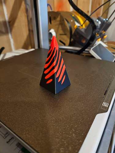 Impossible Passthrough Pyramid - 3D Printed | Colorado Woodworx