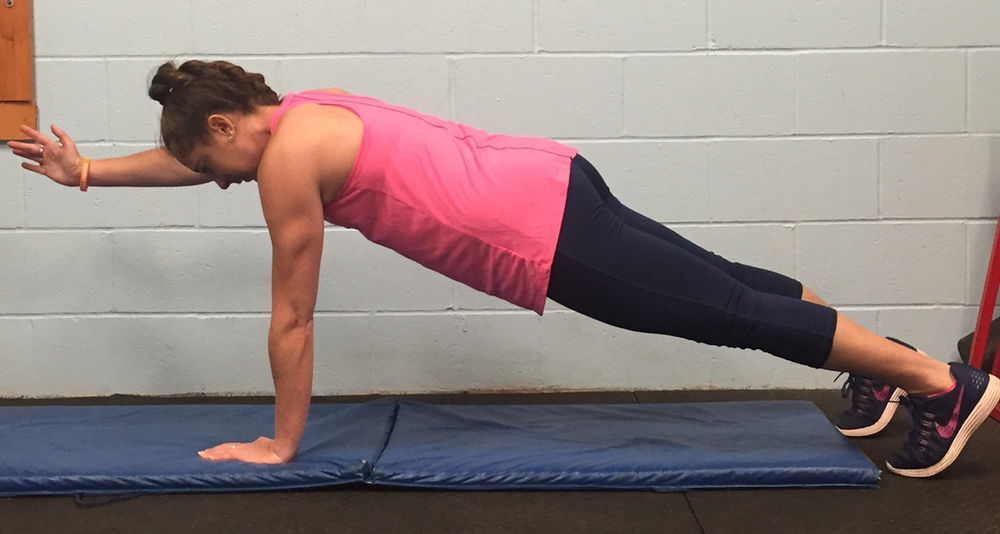 Forget the crunches; Plank it out