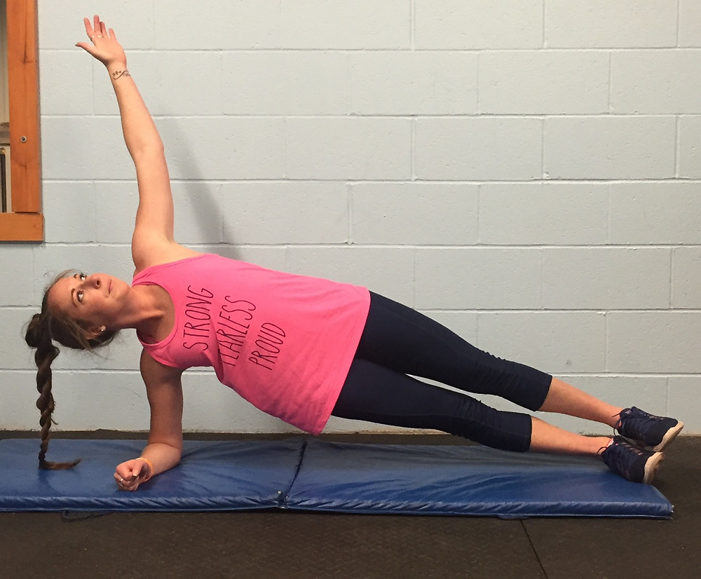 Forget the crunches; Plank it out