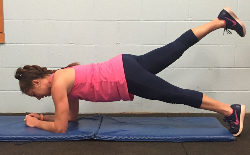 Forget the crunches; Plank it out