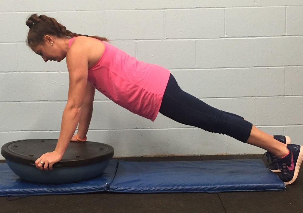 Forget the crunches; Plank it out