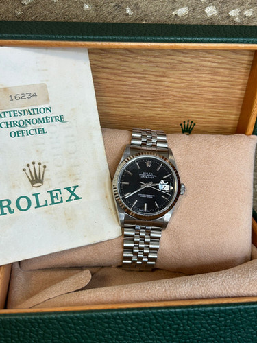 Rolex Datejust 36mm black dial | Mas Watches