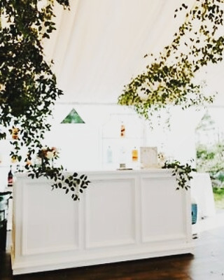 White Wood Bar 6’ | Showcase Events