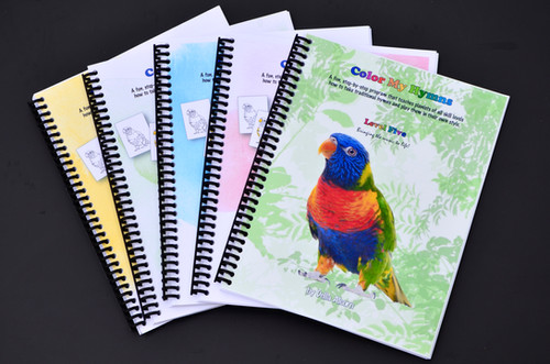 COMPLETE SET OF FIVE BOOKS | colormyhymns