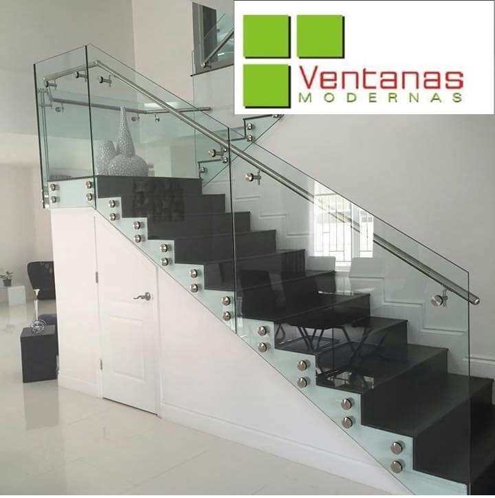 Barandas | Ventanas Modernas | Barrandas de vidrio | Vidrio templado ...