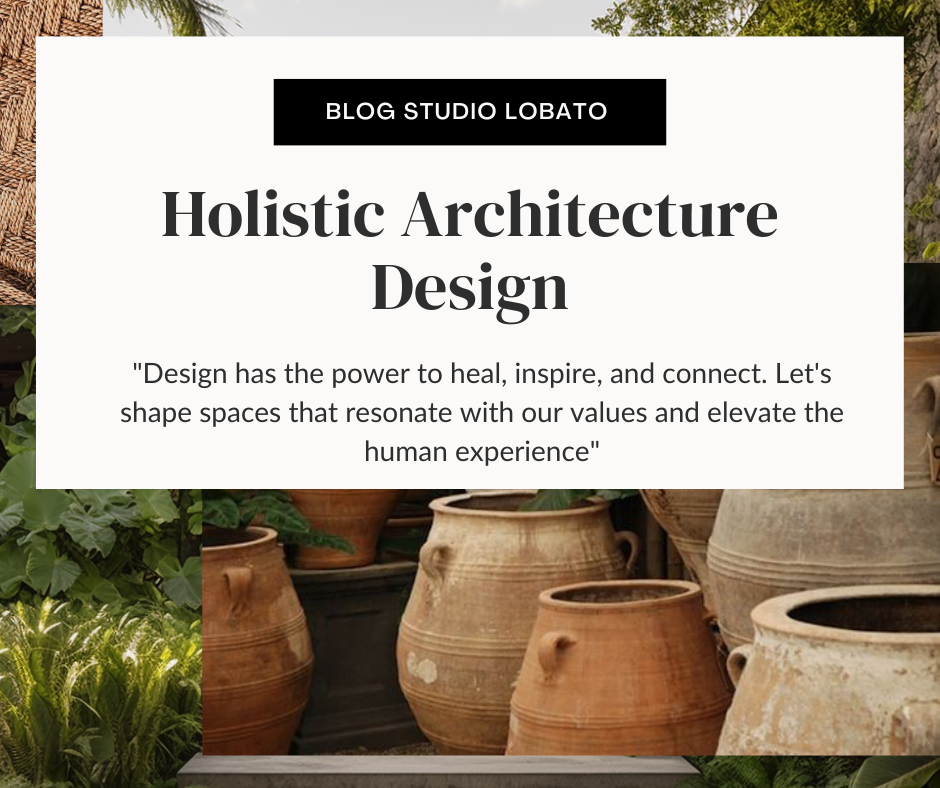Embracing a Holistic Approach to Architecture Design