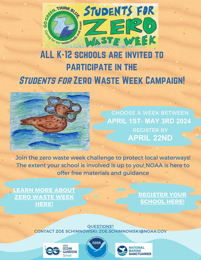 Students for Zero Waste Week (ZWW) 2024