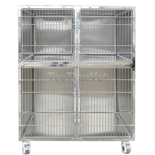 2 - 4 Unit, 4-Foot Cage Assembly, Config #2 | Furry Forge