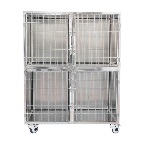 4 Unit, 4-Foot Cage Assembly, Config #1 | Furry Forge