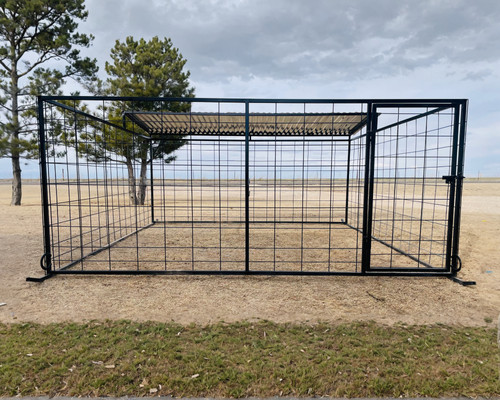 Portable small livestock pen. | Cross H Ag Services