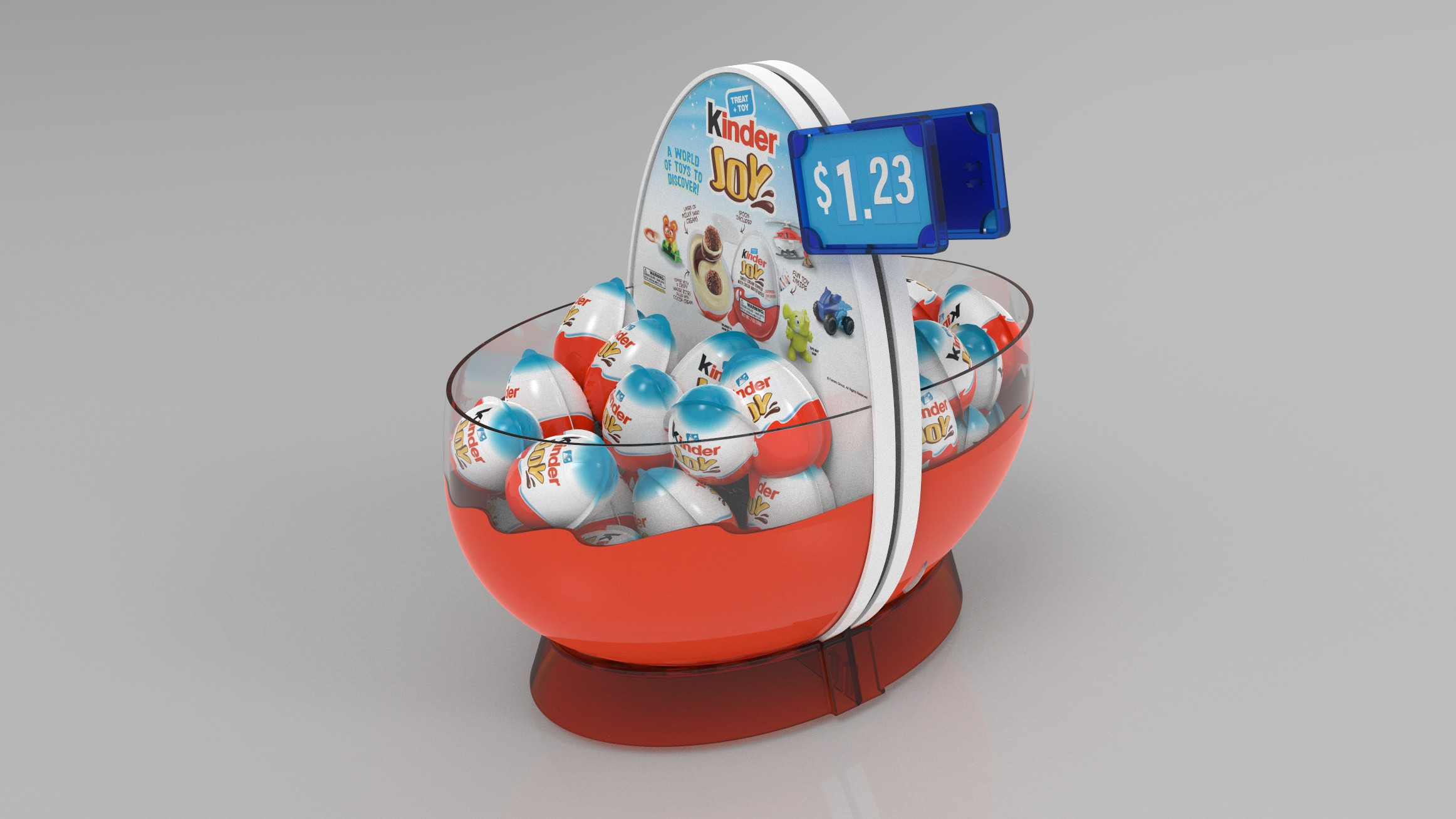 Kinder Joy Convenience Display