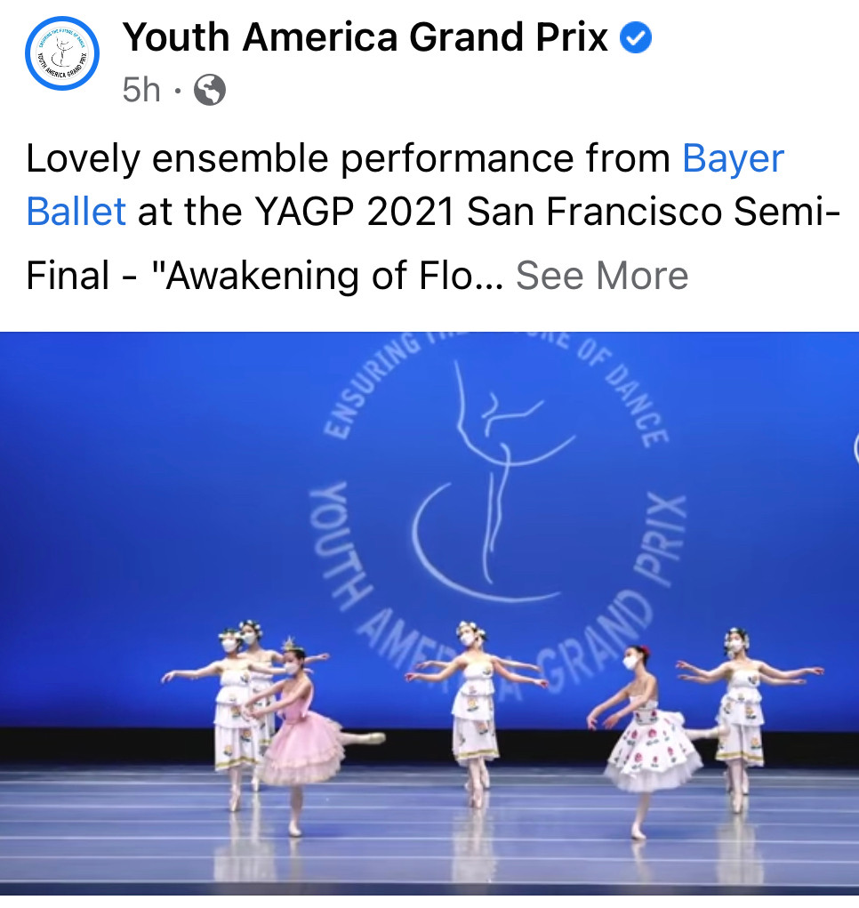 Youth America Grand Prix (YAGP) 2021