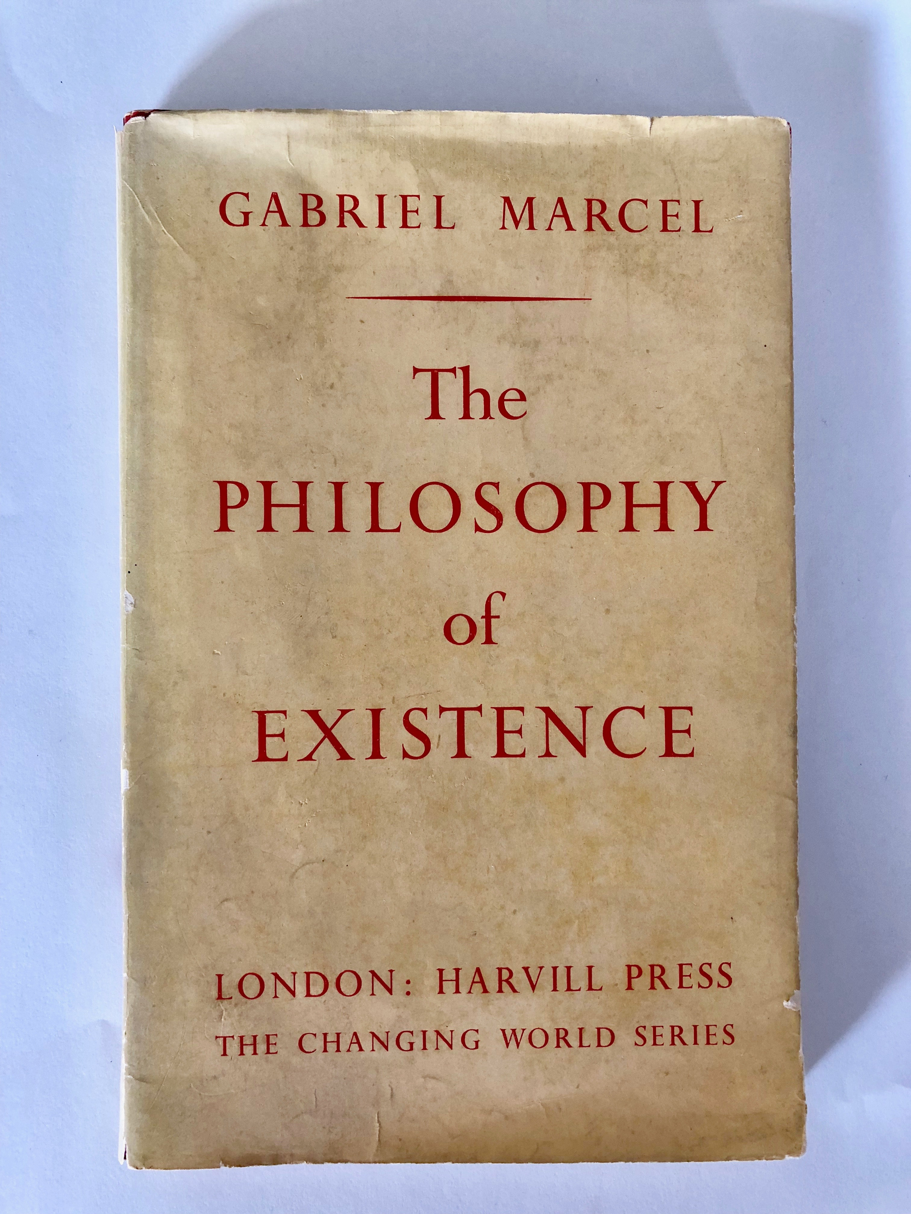 The Philosophy of Existence - Gabriel Marcel | anniroc