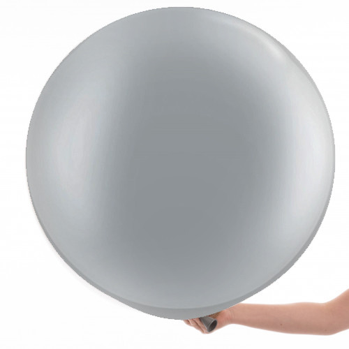 3ft Metallic Silver Giant Balloon | Fun@Balloons