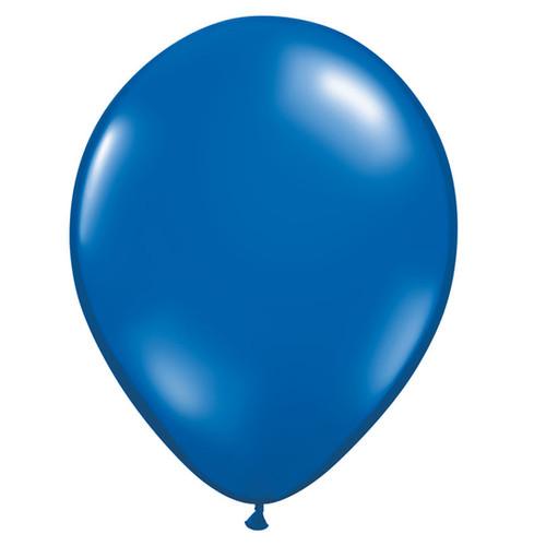 12" Jewel Crystal Latex Balloon - Sapphire Blue | Fun@Balloons