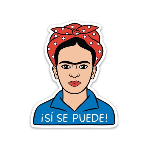 Frida - ¡Si Se Puede! Sticker | Mestiza Shop