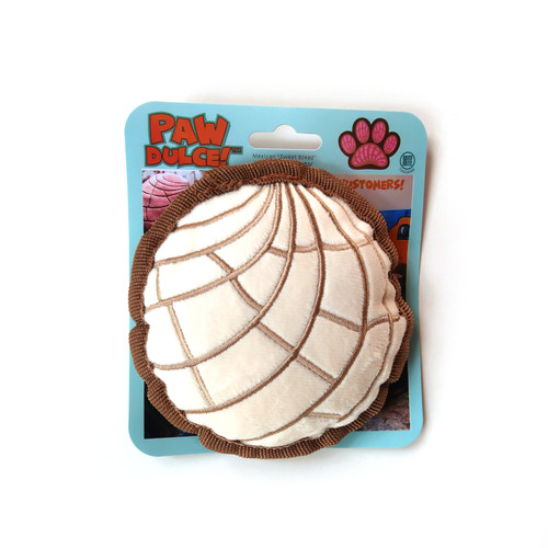 Vanilla Concha Dog Toy | Mestiza Shop